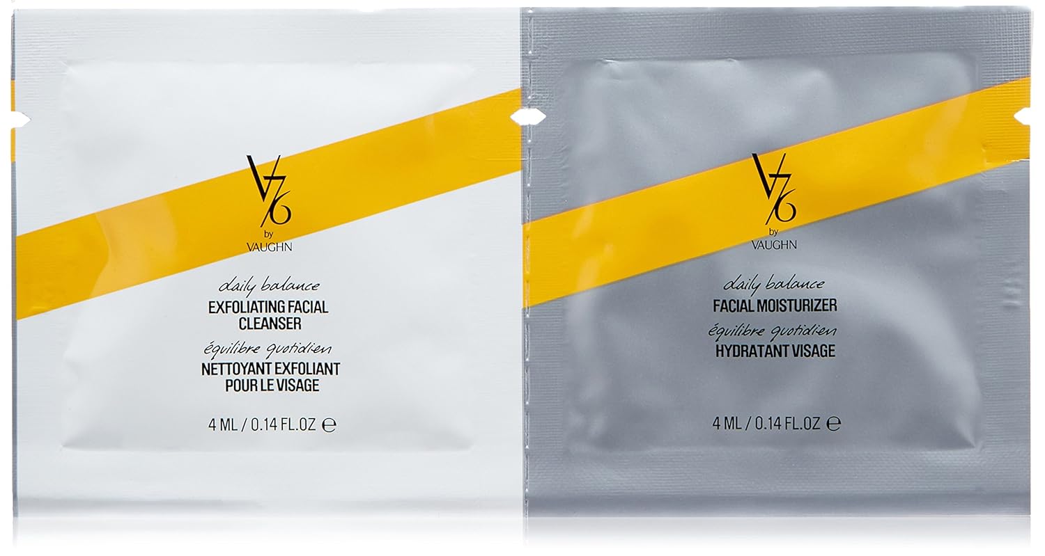 Amazon.com: V76 by Vaughn Exfoliating Facial Cleanser and Moisturizer ...