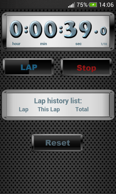 Digital Stopwatch - App on Amazon Appstore