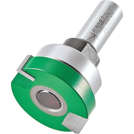 Trend CraftPro Two Flute Intumescent Recessing Router Cutter Bit, 1/2 ...