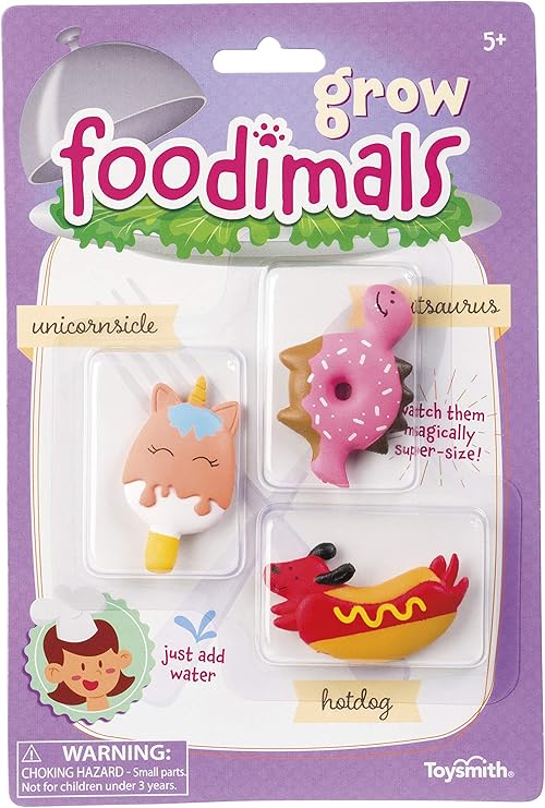 Amazon.com: Toysmith Grow Foodimals - Assorted Styles : Toys & Games
