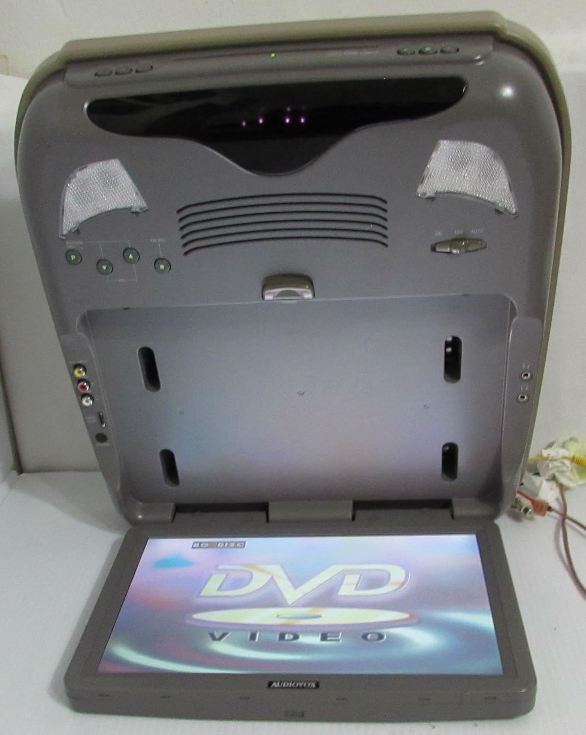 Amazon.com: Audiovox VOD1221P Car LCD 12" Widescreen Dropdown, DVD and ...