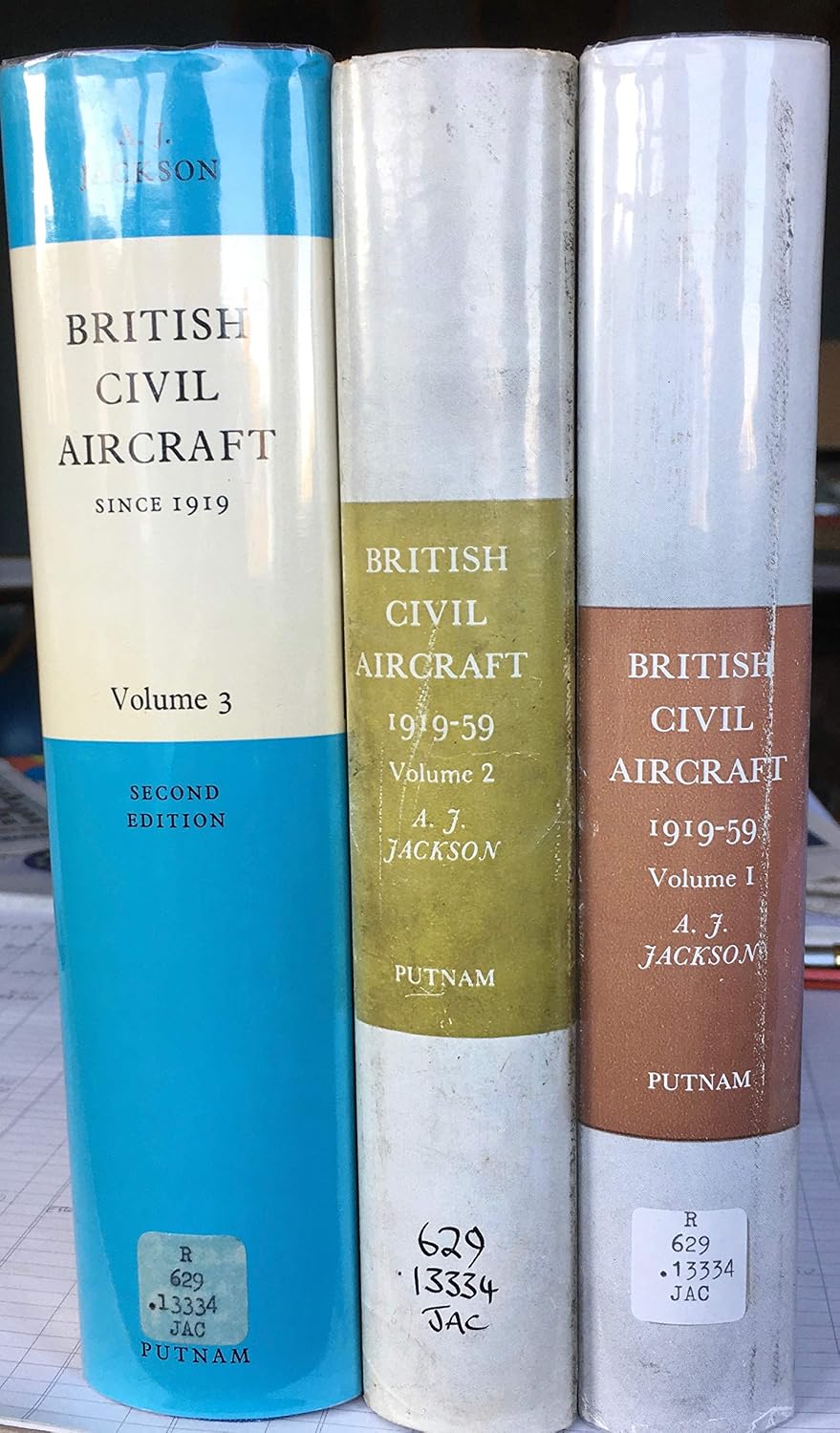 British civil aircraft since 1919,: A.J. Jackson: 9780370100067: Amazon ...