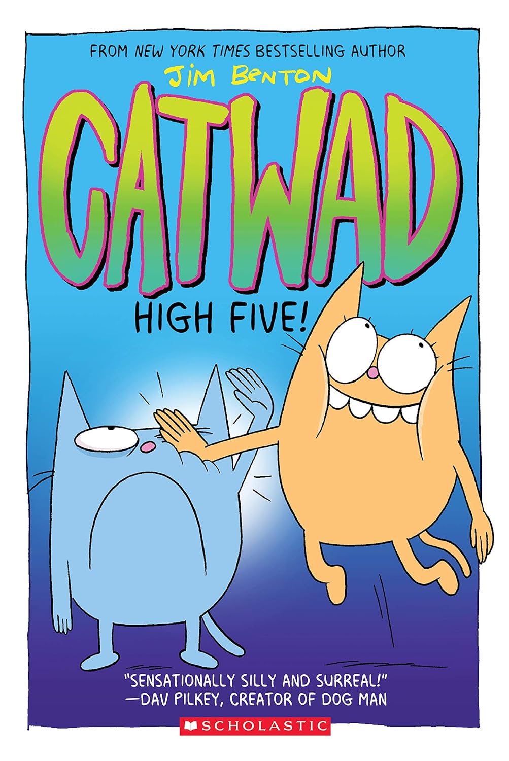 Amazon.com: High Five! A Graphic Novel (Catwad #5) eBook : Benton, Jim ...