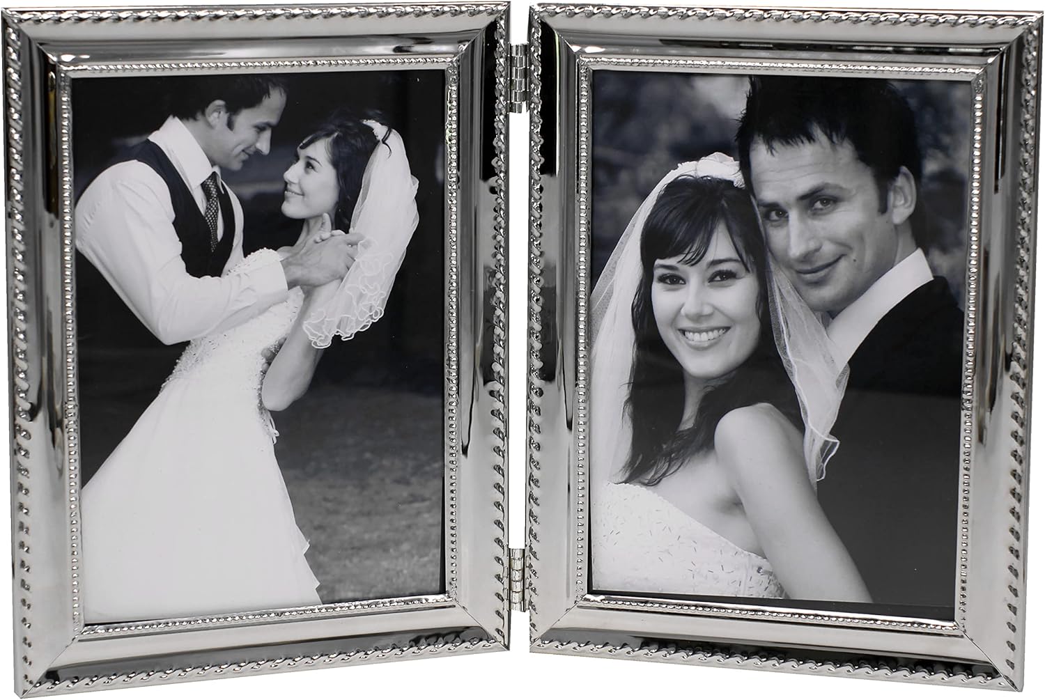 Amazon.com - LEADEX Refined Double Sided Photo Frame,Folding Photo ...