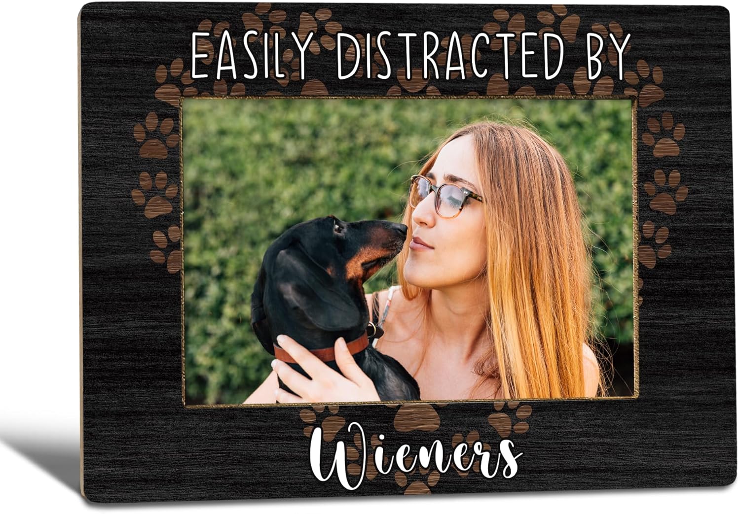 Amazon.com - WTOGQ Easily Distracted by Wieners Picture Frame ...