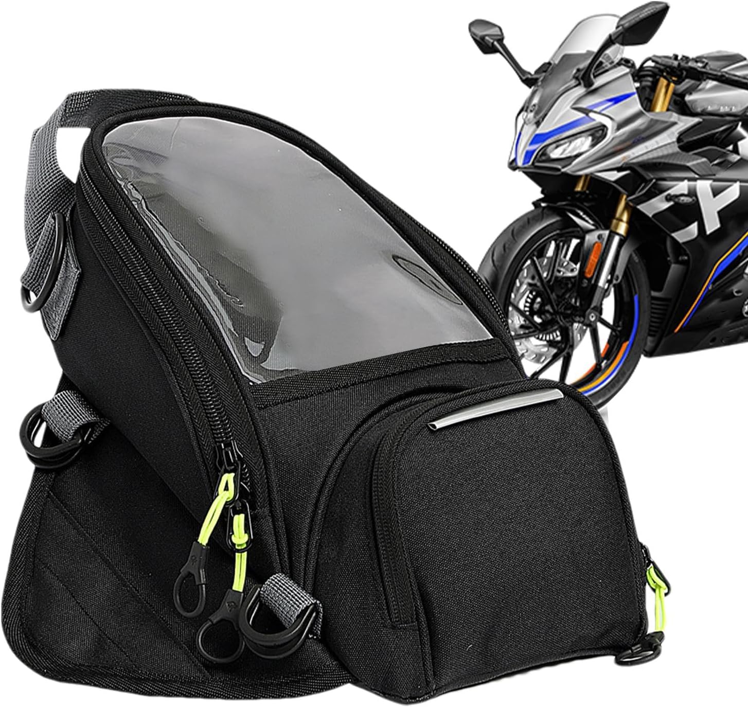 Amazon.co.jp: Motorcycle Tank Bag, Magnetic Bike Tank Bag - Magnetic ...