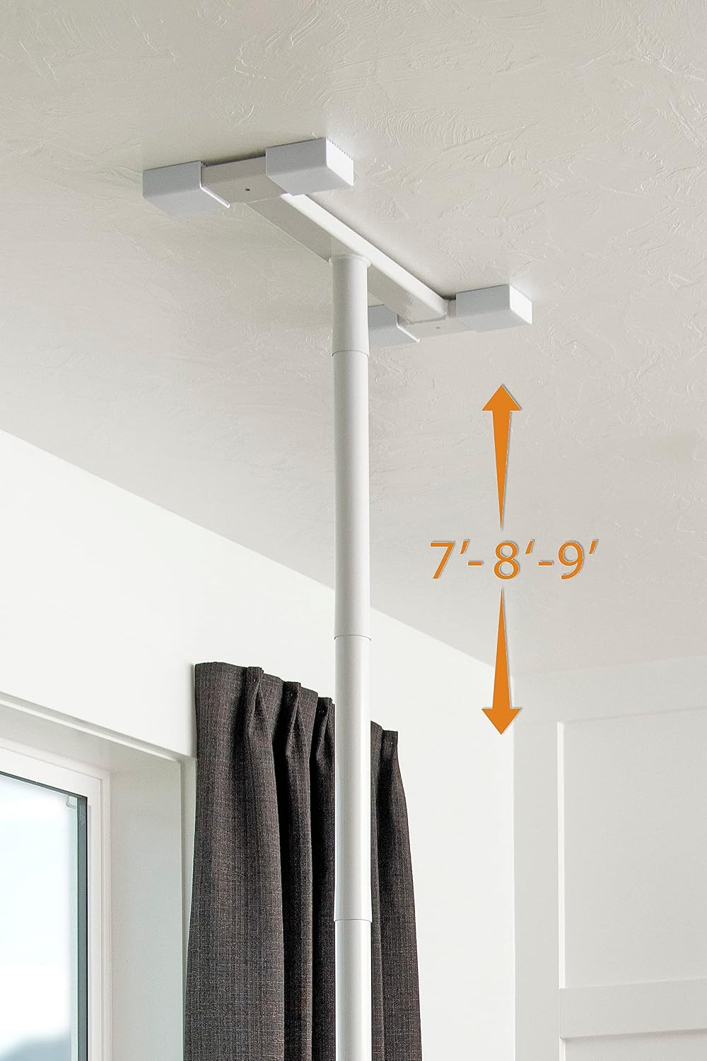 Buy Able Life Universal Floor to Ceiling Grab Bar, Elderly Tension ...
