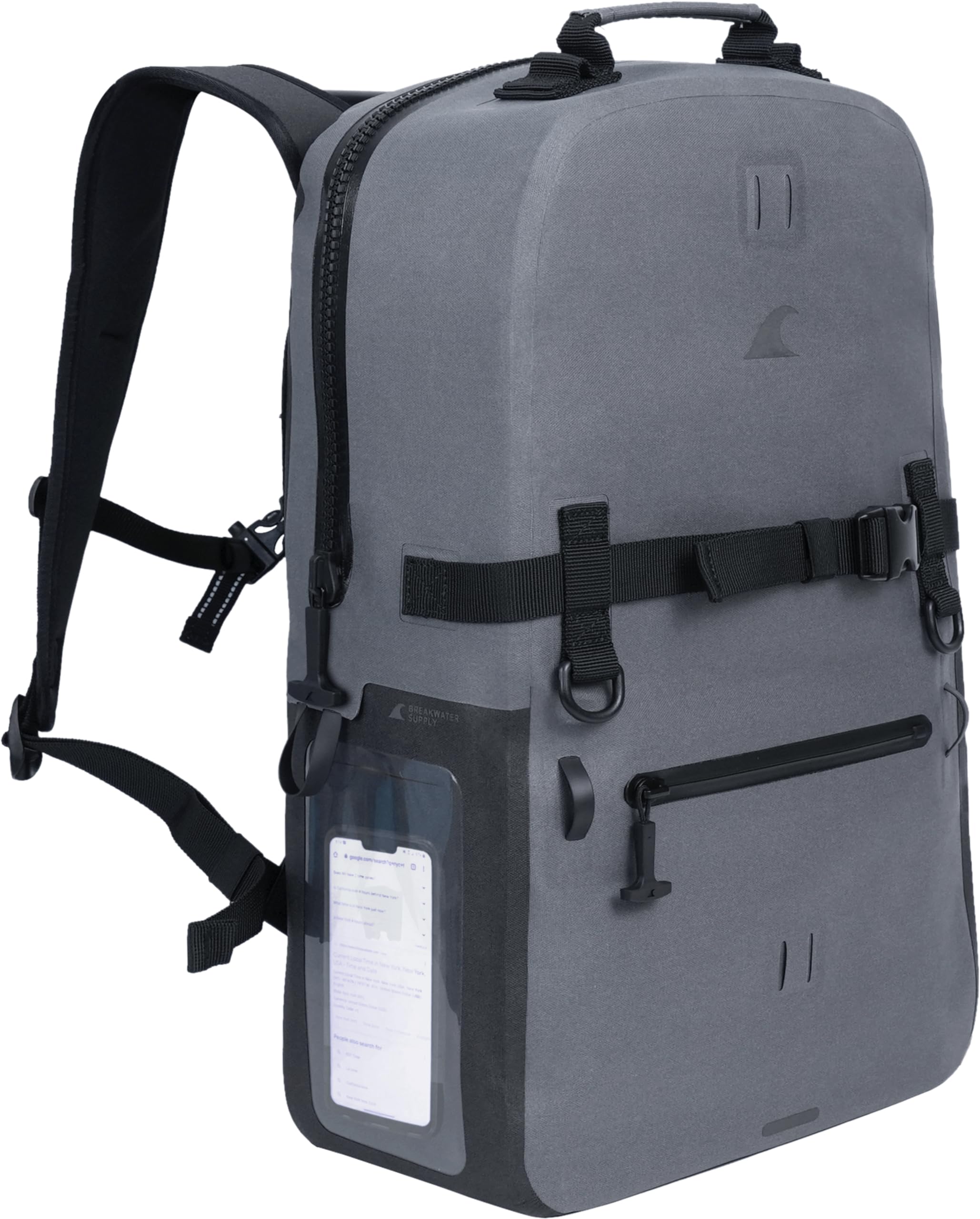 Amazon.com: Breakwater Supply™ Waterproof Backpack with 16-inch Laptop ...