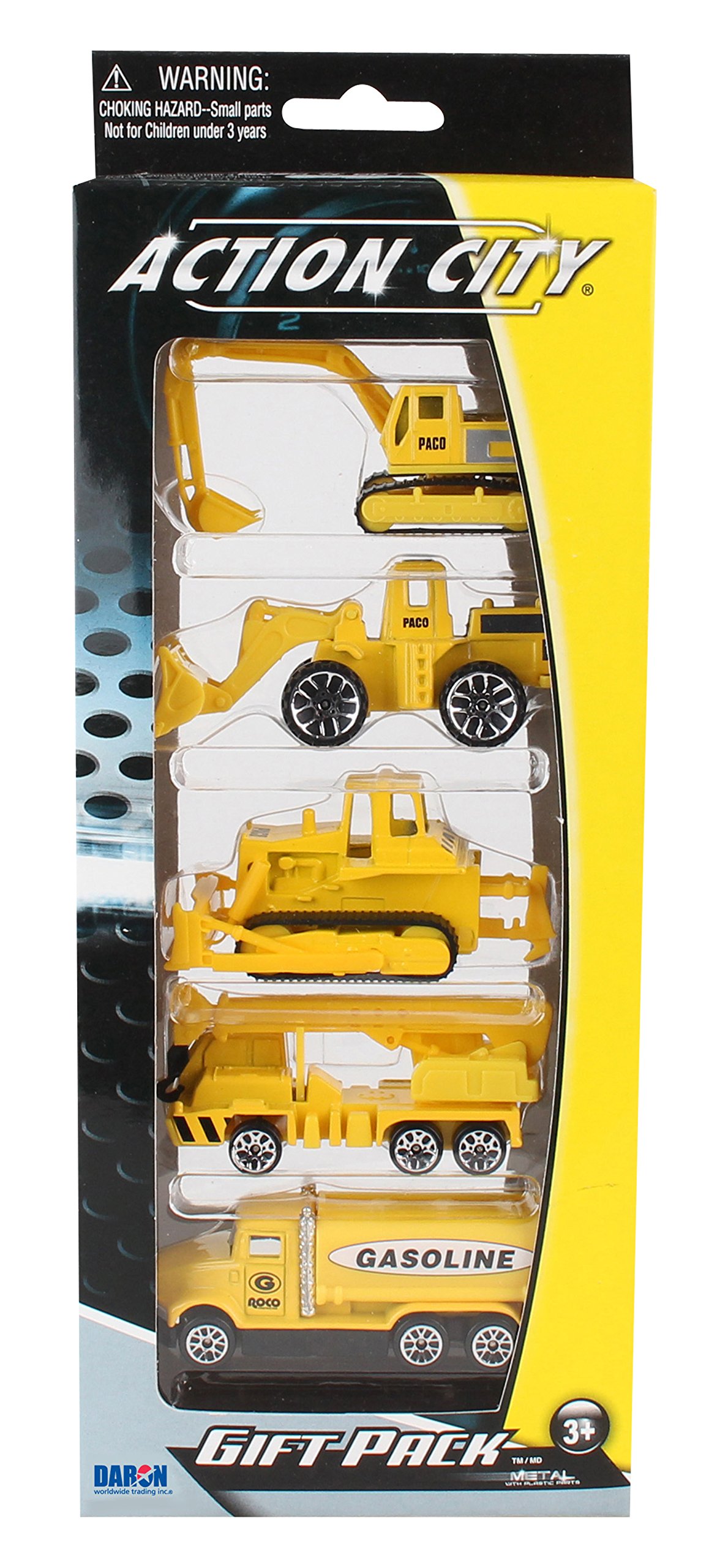 Amazon.com: 5 Piece Construction Vehicle Gift Pack(Vehicle May Vary ...