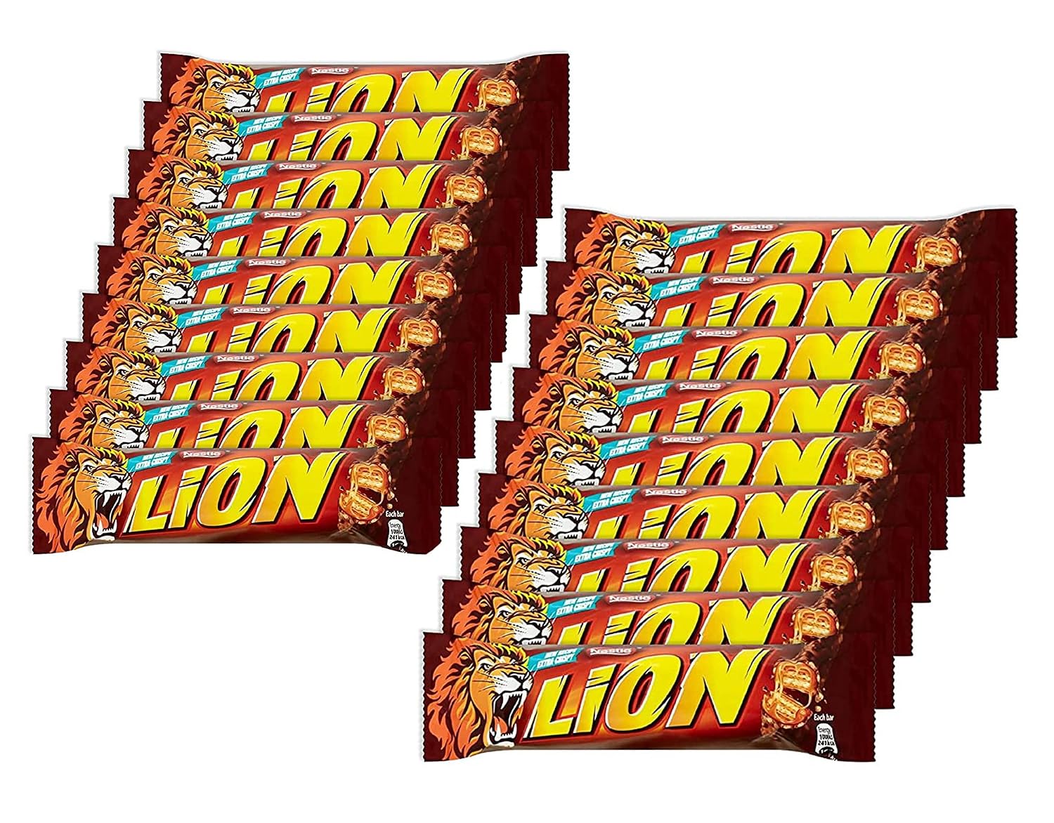 Amazon.com : Nestle Lion Chocolate Bars Pack of 18 : Grocery & Gourmet Food