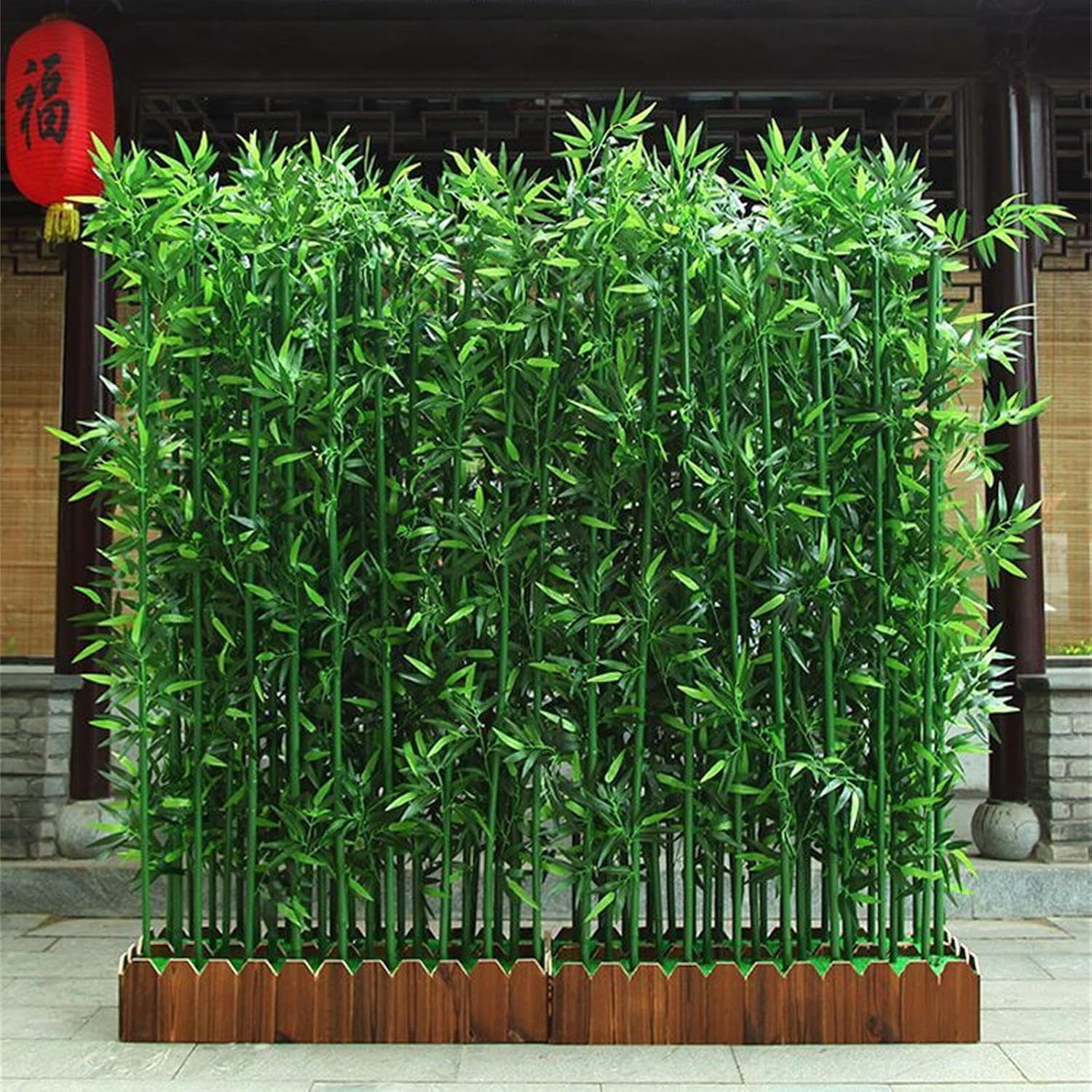 Amazon.com: XOOFMASS Artificial Bamboo Tree Commercial Home Room ...