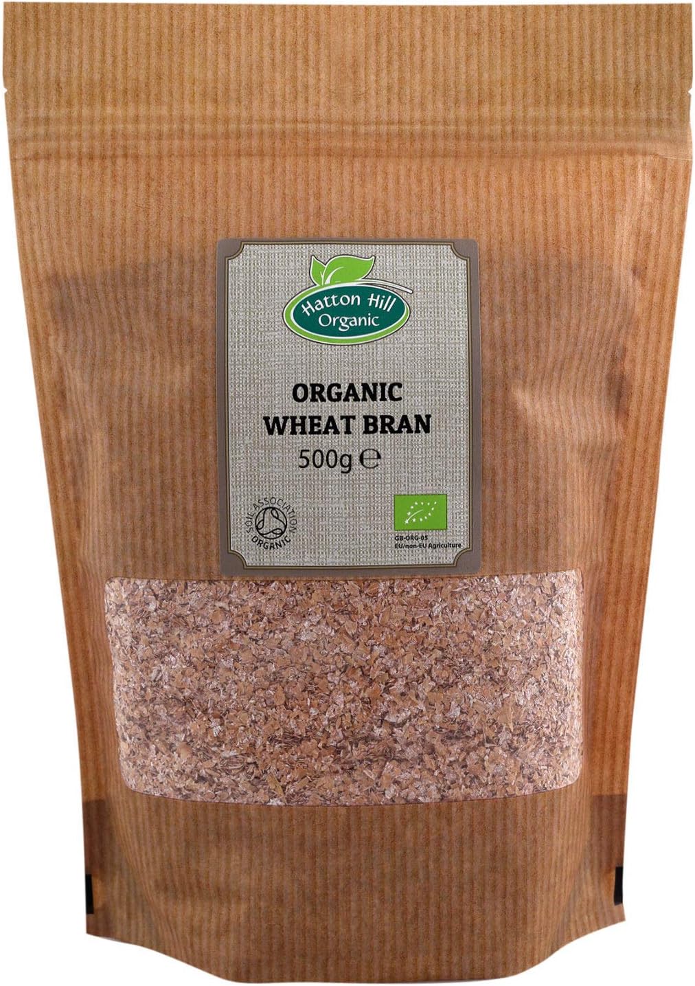 Organic Wheat Bran 500g by Hatton Hill Organic - Free UK Delivery ...