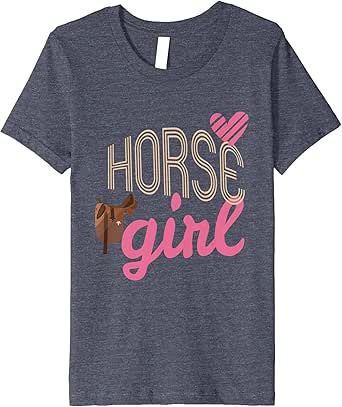 Amazon.com: Horse Girl T-Shirt Mini Horse Lovers Gift Horseback Riding ...