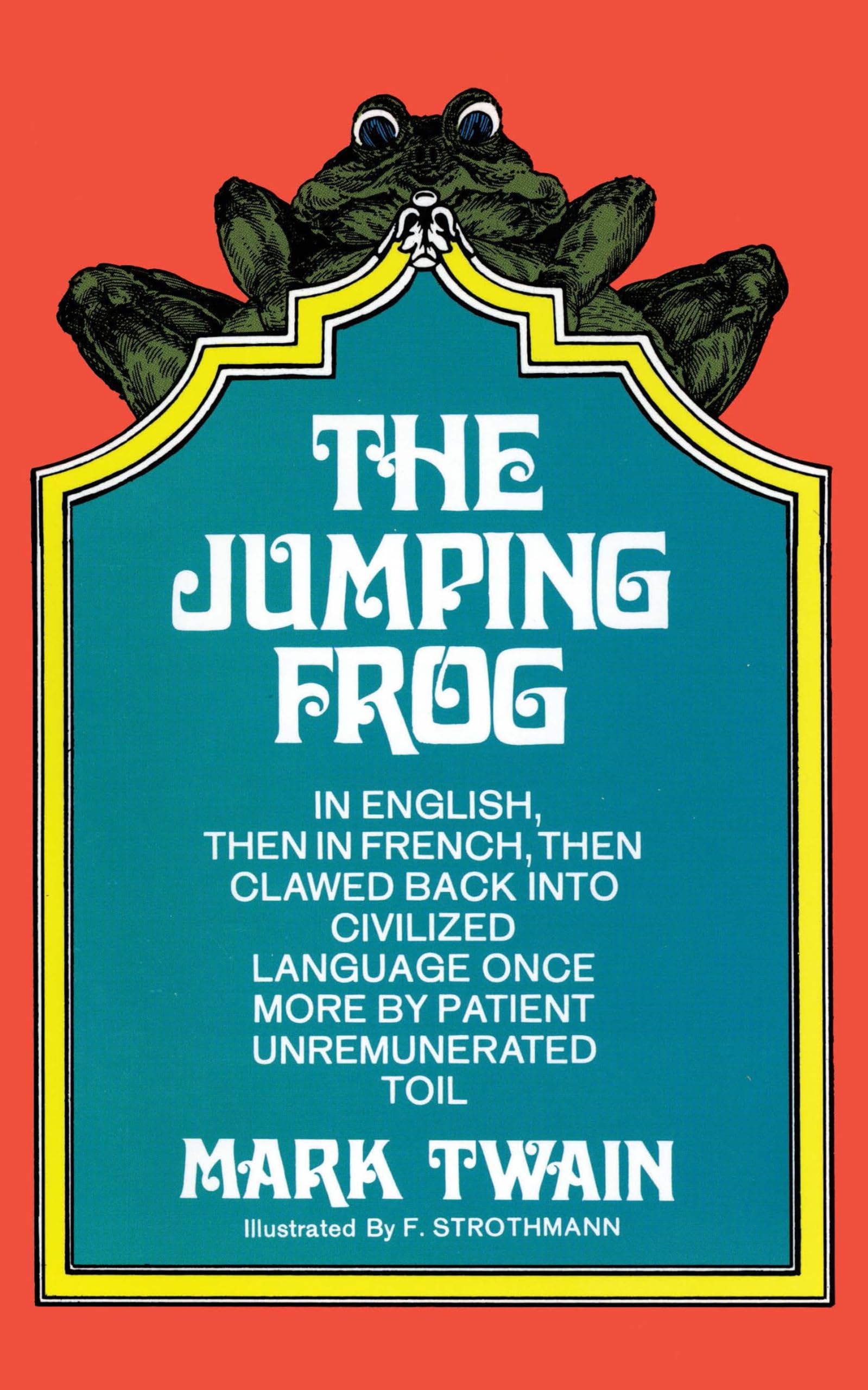 Amazon.com: The Jumping Frog (Dover Humor): 9780486226866: Twain, Mark ...