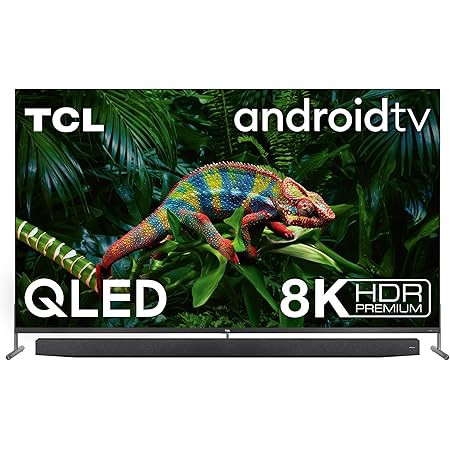 TCL 65C815 QLED Fernseher (65 Zoll) Smart TV (4K Ultra HD, HDR 10+, Triple Tuner, Android TV ...