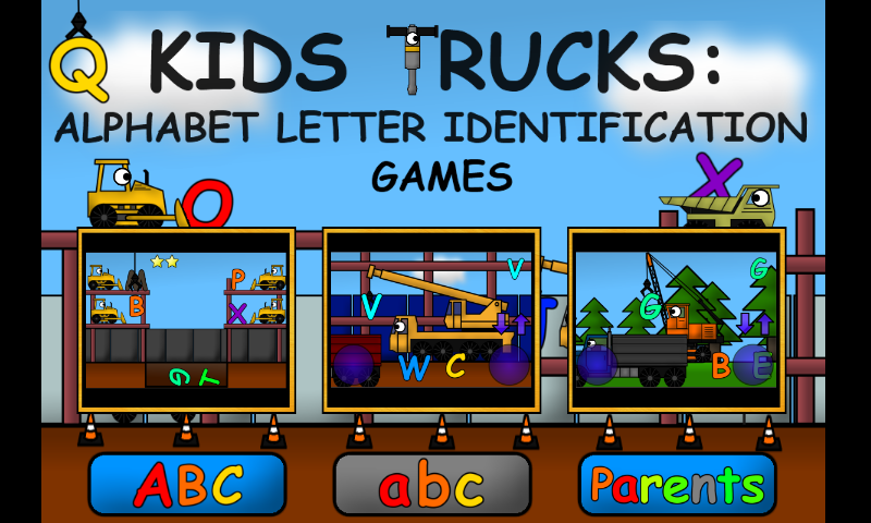 Kids Trucks: Alphabet Letter Identification Games - App on Amazon Appstore