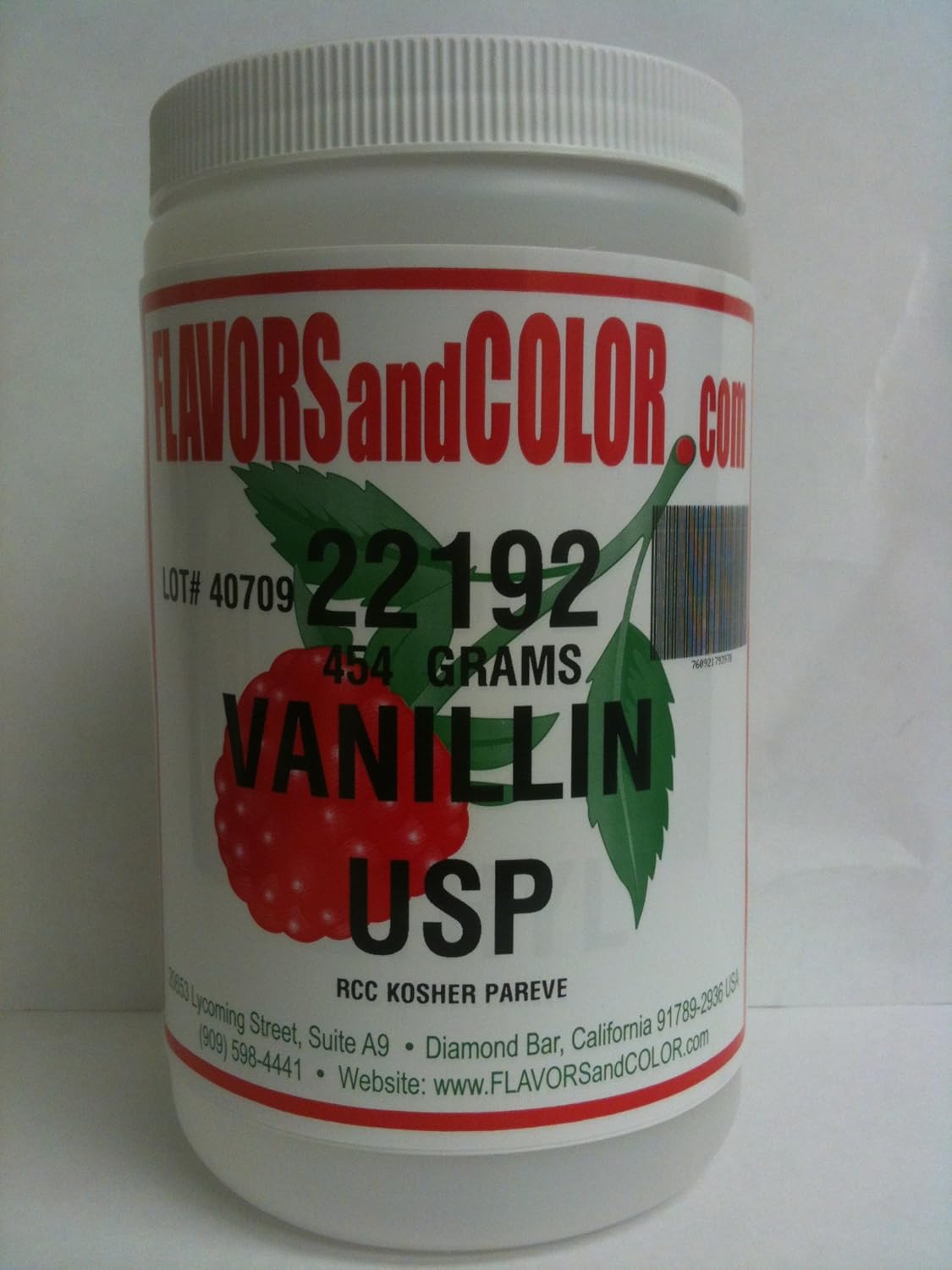Amazon.com: Vanillin USP 454 Grams : Grocery & Gourmet Food