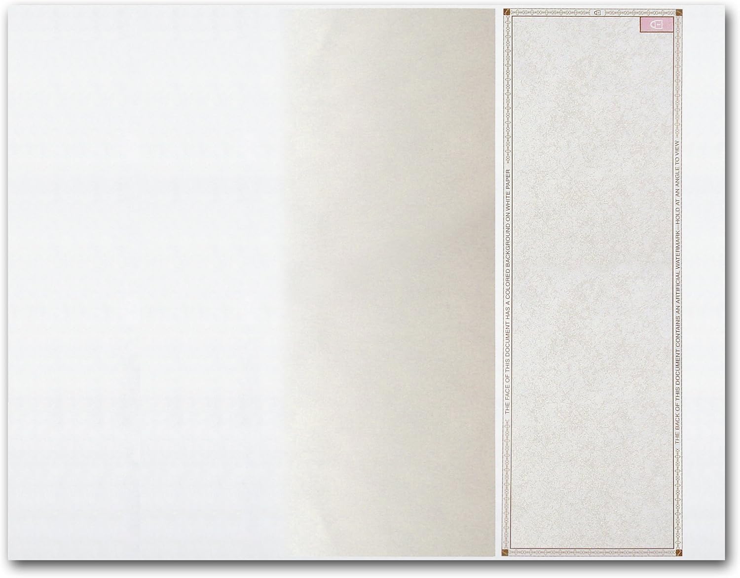 Amazon.com : Tan Letter Check Stock - 1000 ct. : Office Products ...