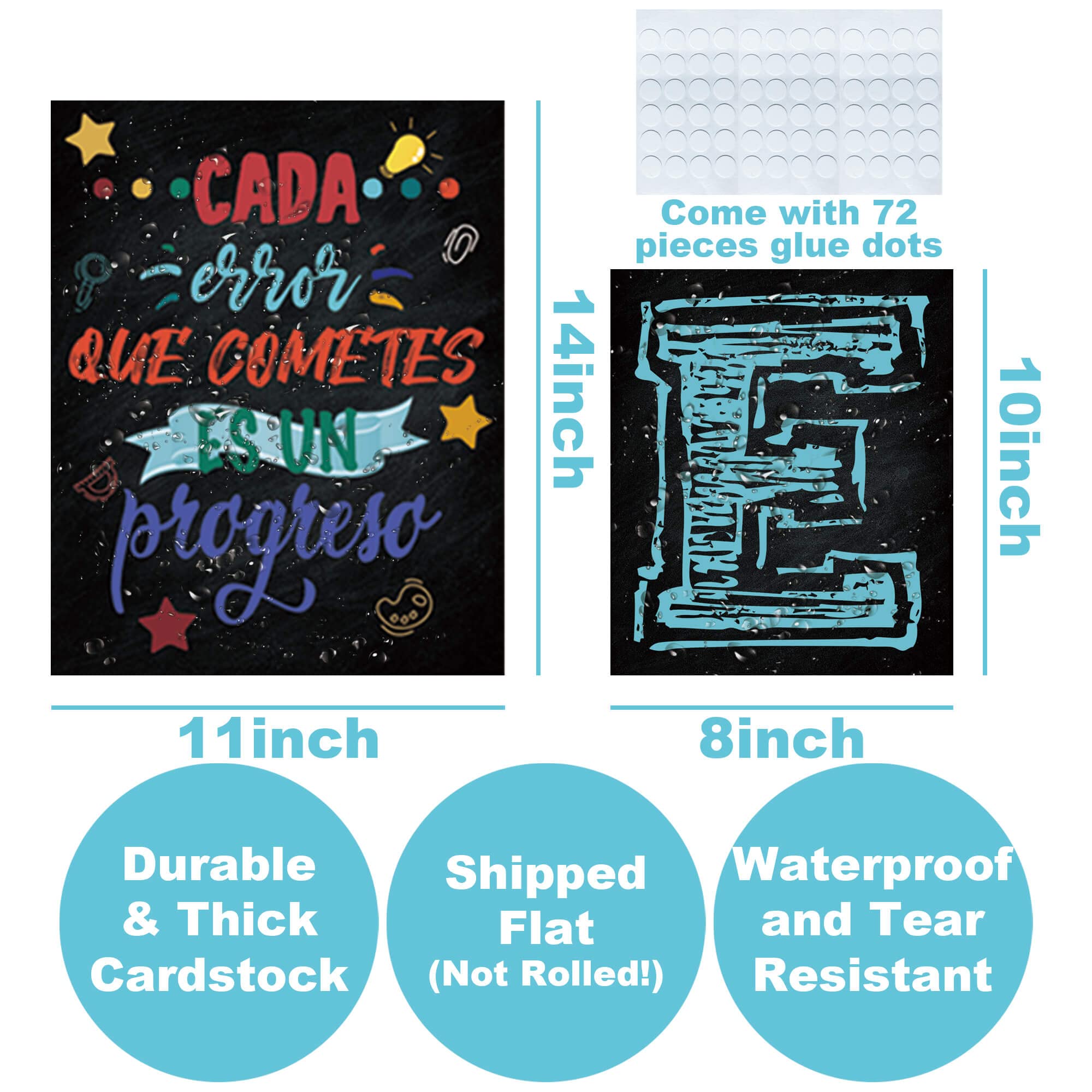 Snapklik.com : 17 Spanish Motivational Posters And Welcome Sign For ...