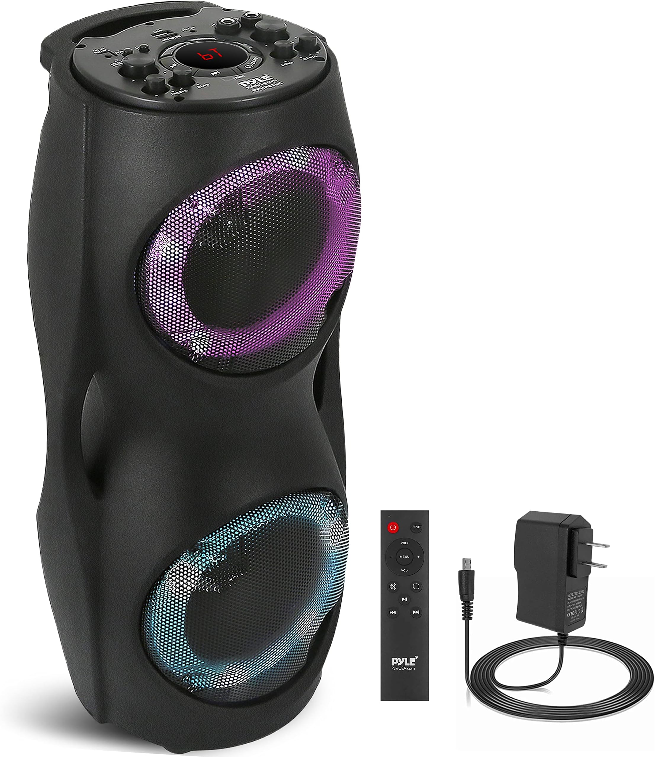 Amazon.com: Pyle Portable Bluetooth PA Speaker System - 800W Indoor ...