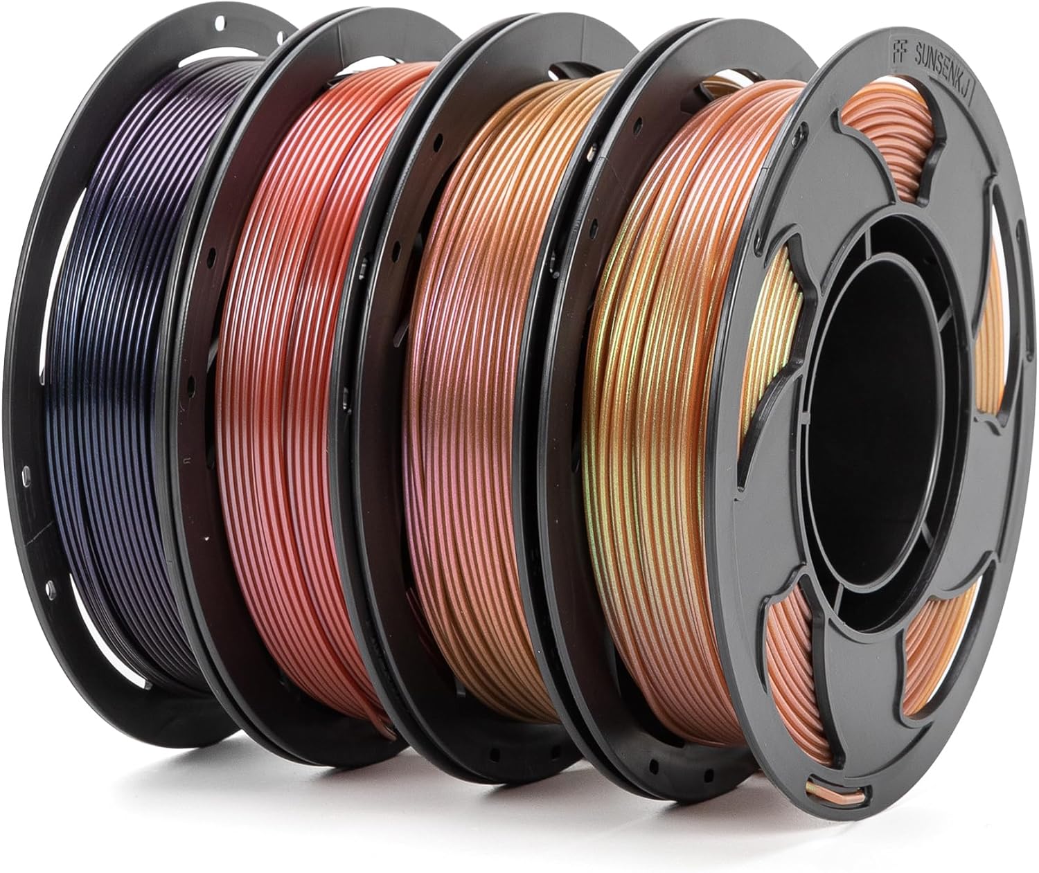 Amazon.com: FF SUNSENKJ PLA 3D Print Filament 1.75mm Bundle 200g x 4 ...