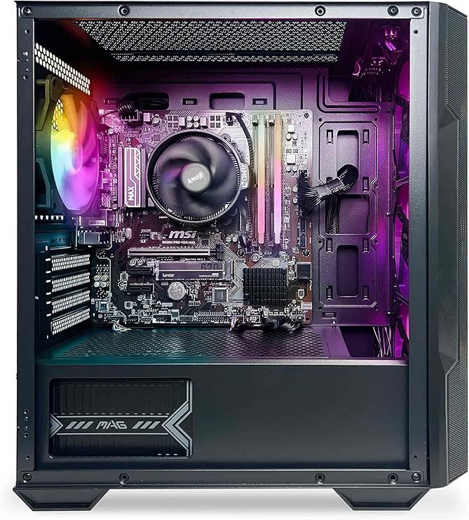 Amazon.com: NSX GAMING Desktop Gaming (Ryzen 7 5700G, 16GB DDR4 3600 ...