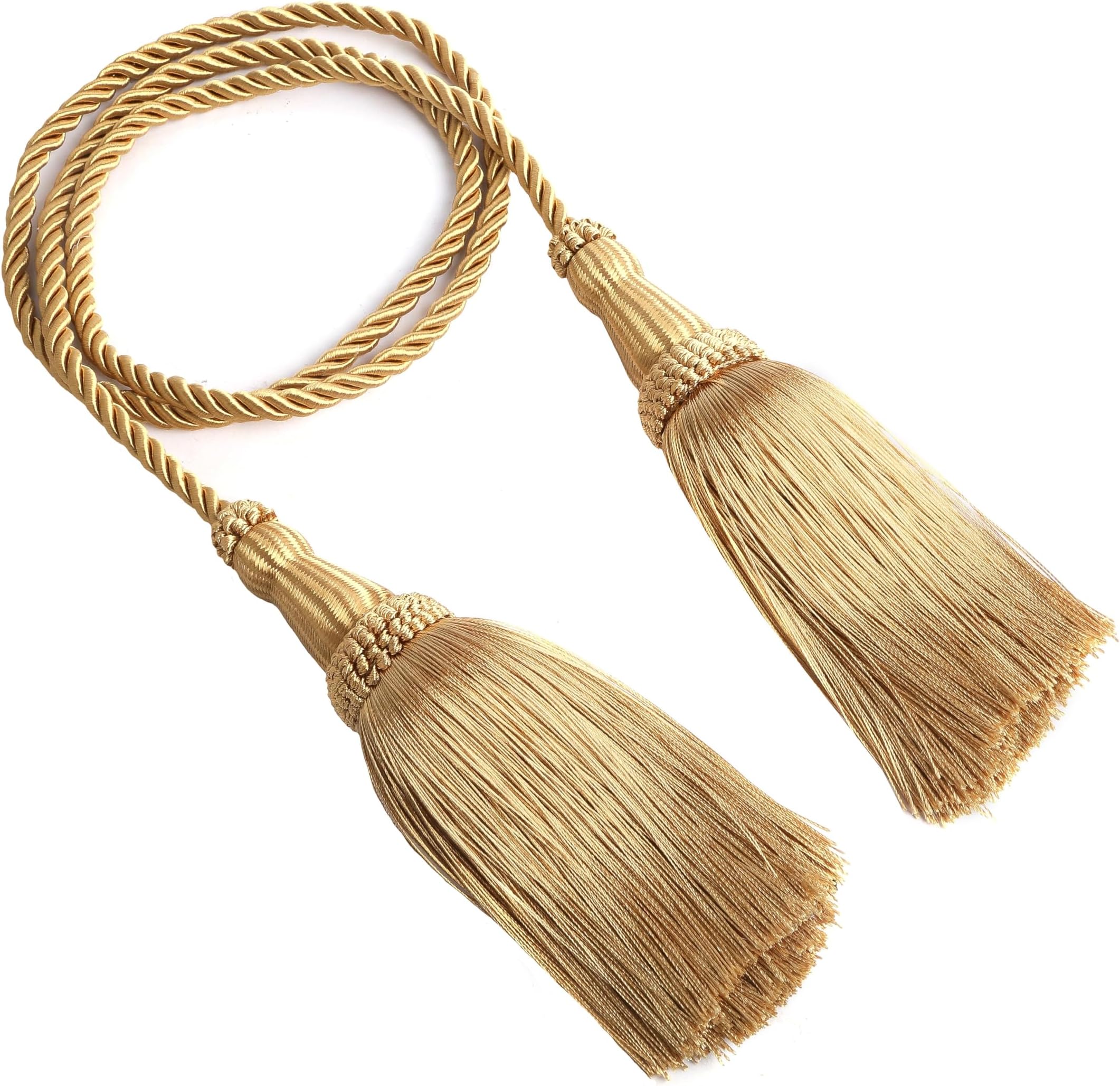 Amazon.com: 2 Pack Weighted Pew Ropes with Tassels, Extended Tassel ...