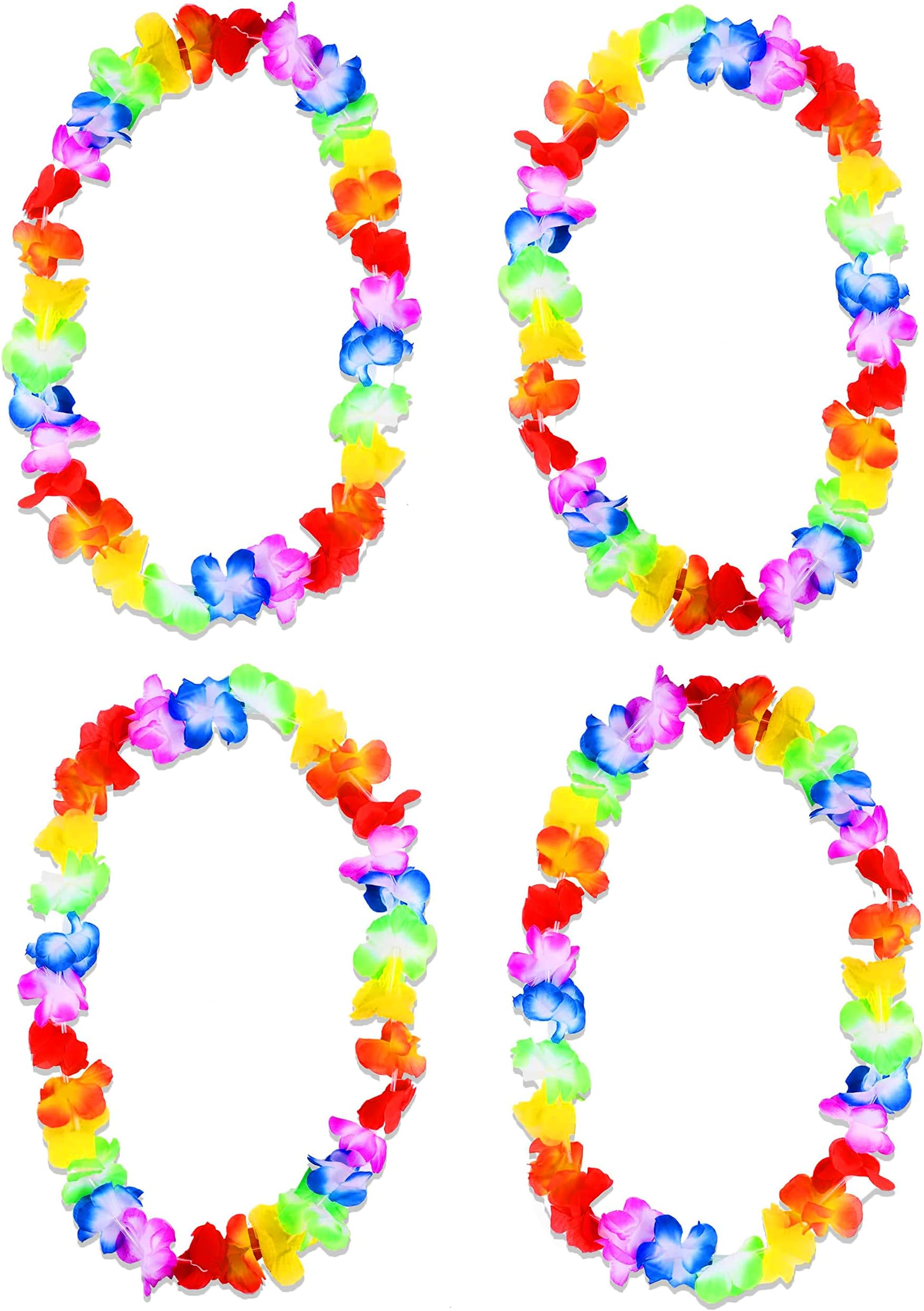 Buy Xinga Bunga Hawaiian Garland (Multicolour) Pack of 6pcs Online at ...