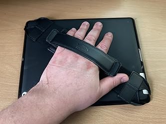 Universal Hand Strap Holder, SOOANN 360 Degrees Swivel Leather Handle ...