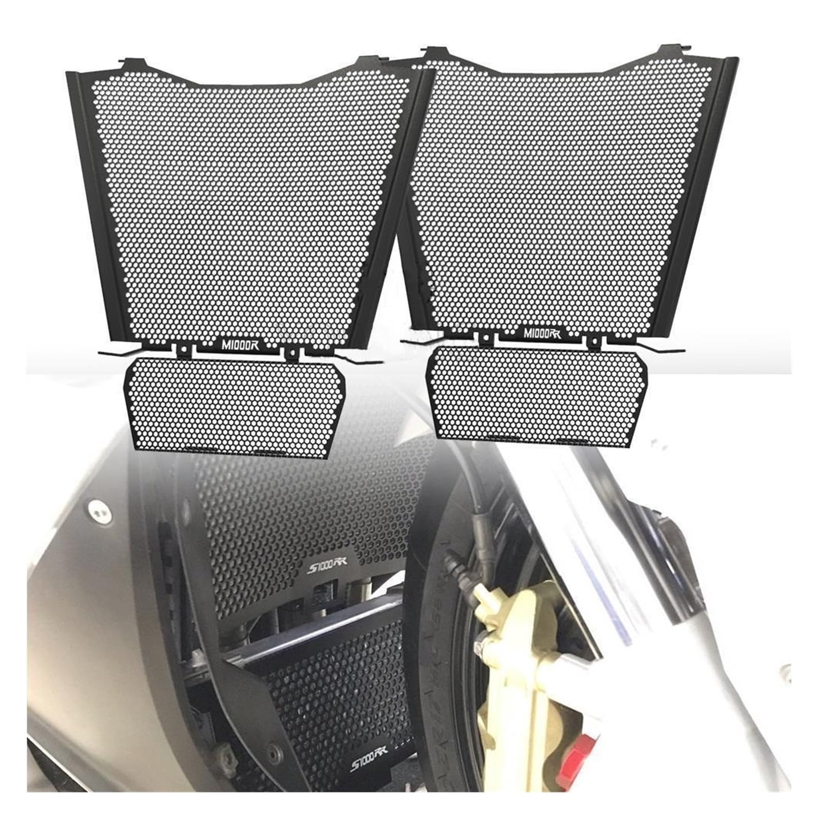 CNC Aluminum Radiator Protector CNC Aluminum Radiator & Oil Cooler ...