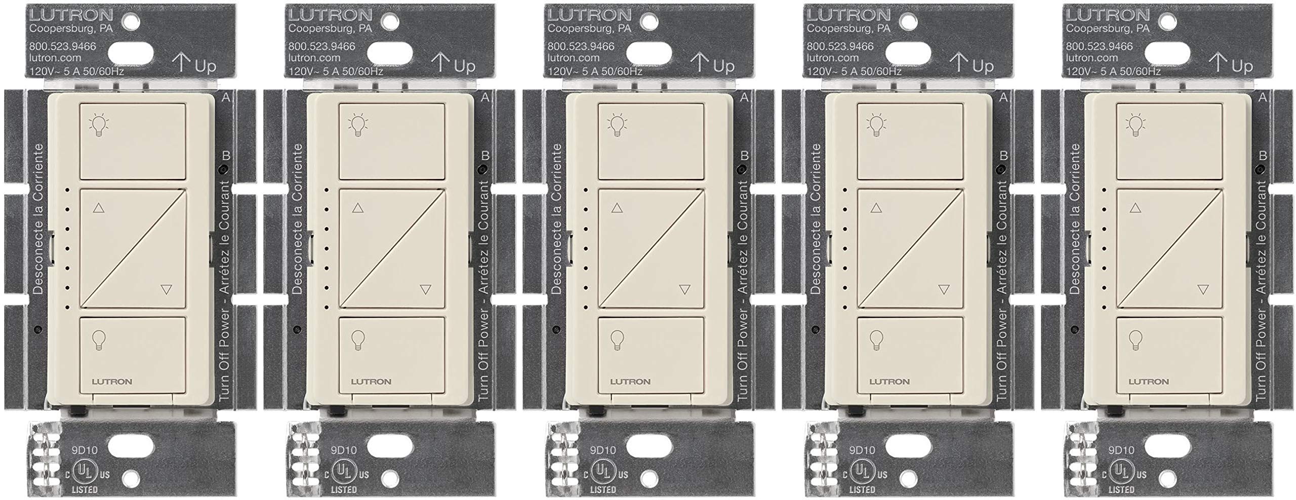Snapklik.com : Lutron Caseta Smart Lighting Dimmer Switch For Wall And ...