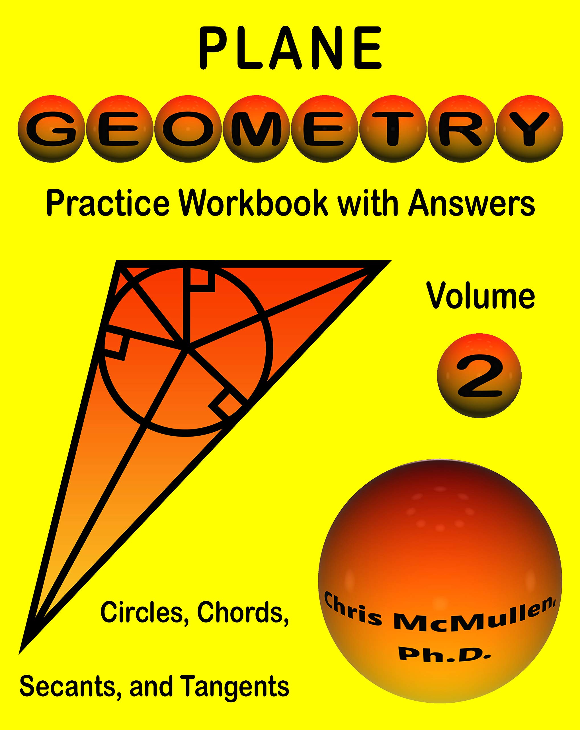 Buy Plane Geometry Practice Workbook with Answers: Circles, Chords ...
