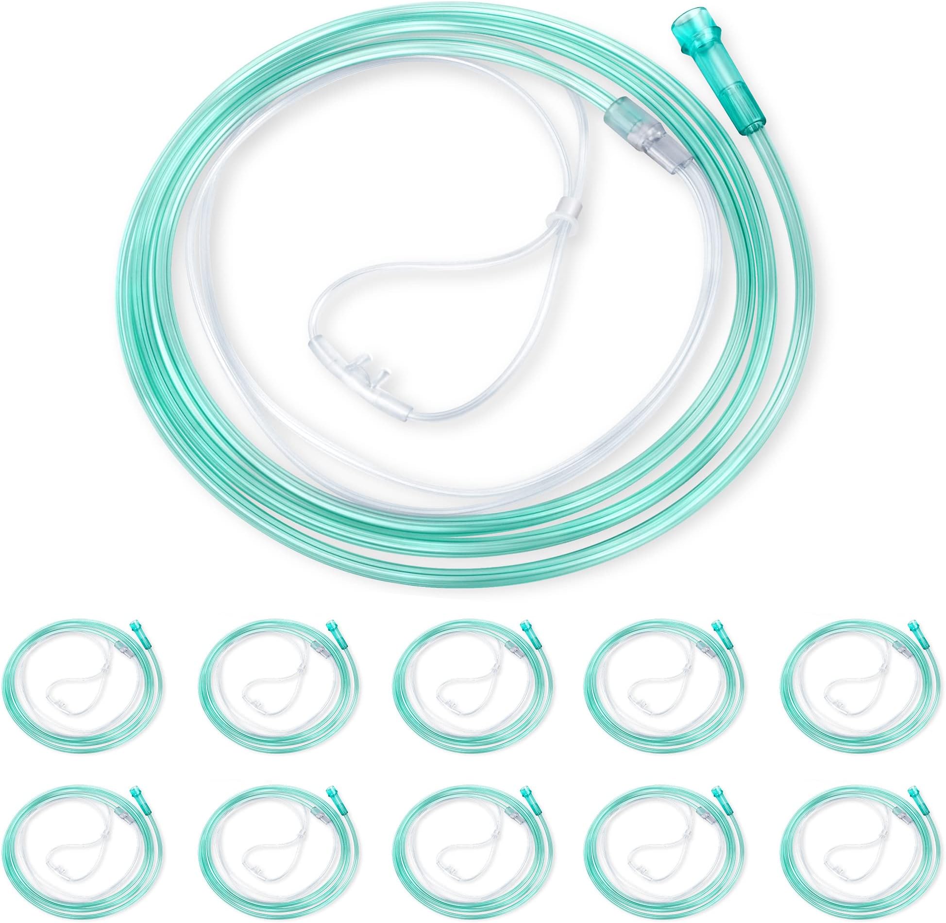 Amazon.com: 7 Foot Oxygen Nasal Cannula - 5 Pack Soft Fit Cannulas for ...