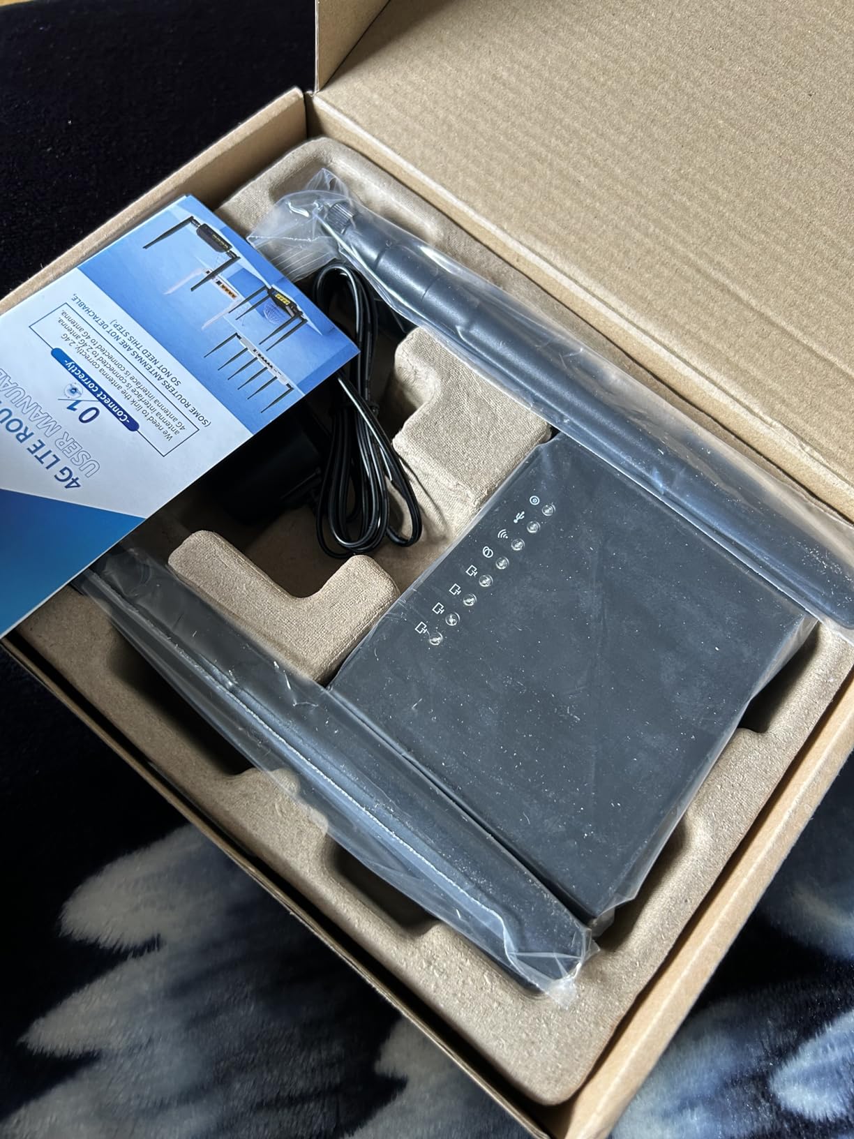 Wiflyer 4G LTE Wireless WiFi Verizon Router, 300 Mbps Best Hotspot with ...