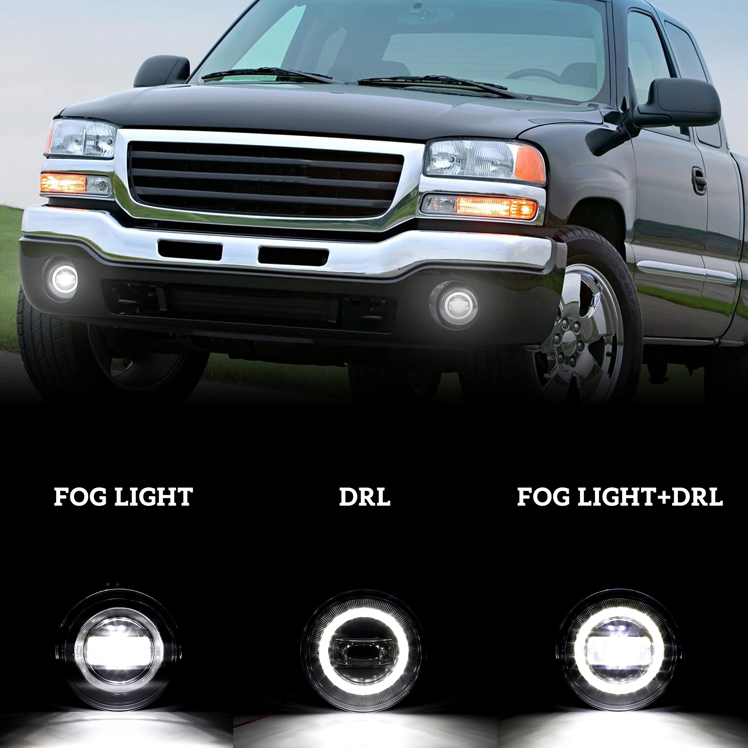 2003 Gmc Sierra Fog Lightsnull