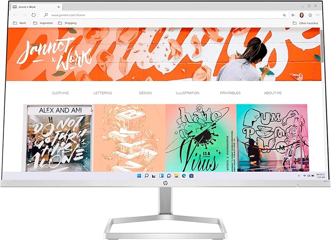 Amazon.com: HP 27-inch FHD Monitor with AMD FreeSync Technology (2021 ...