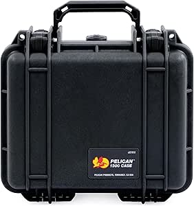 Amazon.com : Pelican Protector 1300 Case by ColorCase - Black - Small ...