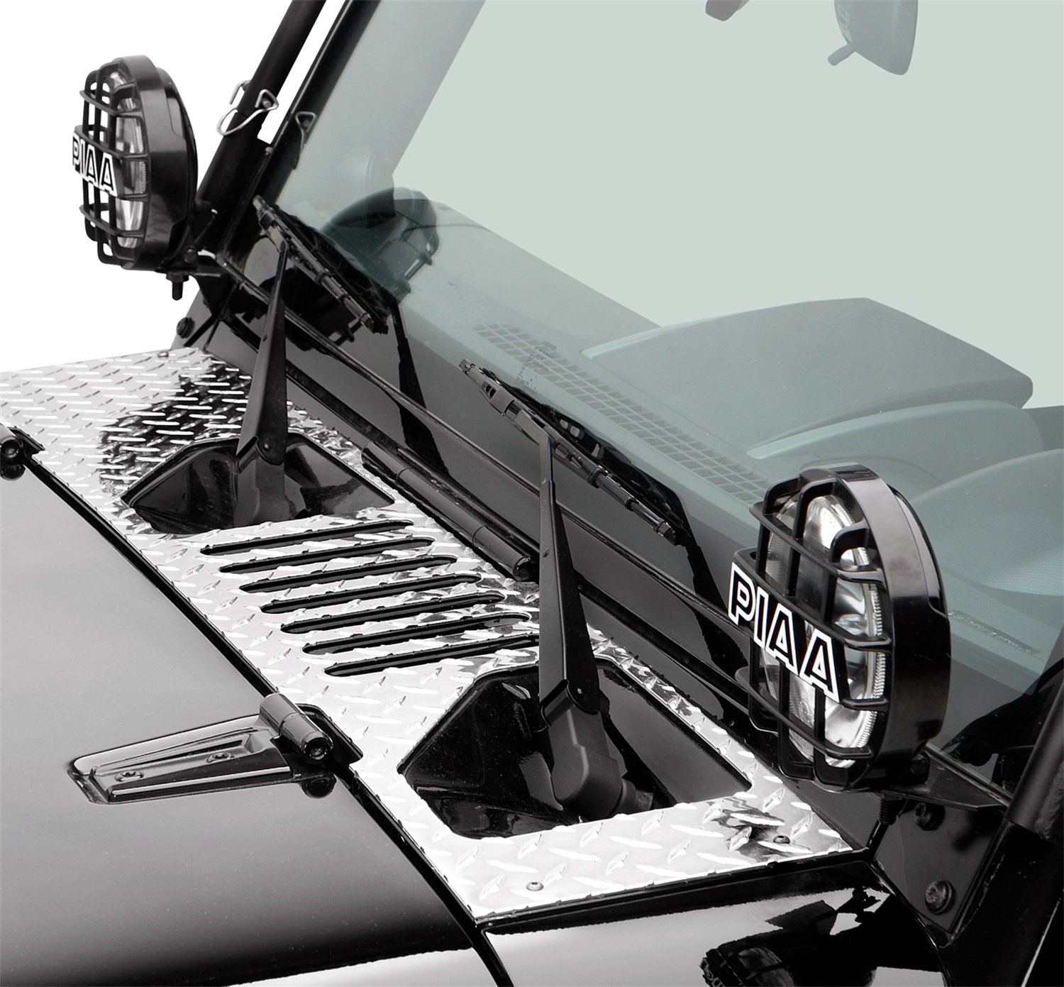 Jk Windshield Mount For Piaa Lights Jeep Wrangler JK/JKU Windshield