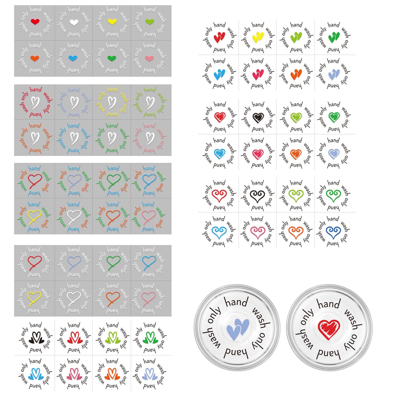 Amazon.com: Obookey UV DTF Transfer Sticker - 64PCS Hand Wash Only ...