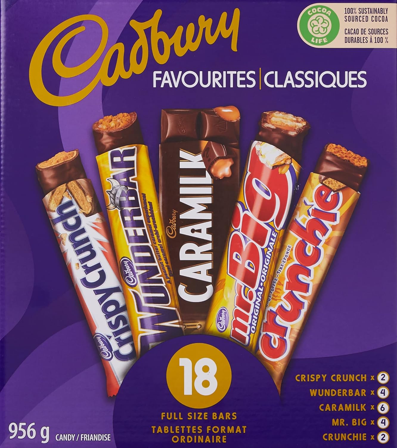 Full Size Bars Pack of 18 : Amazon.ca: Grocery & Gourmet Food