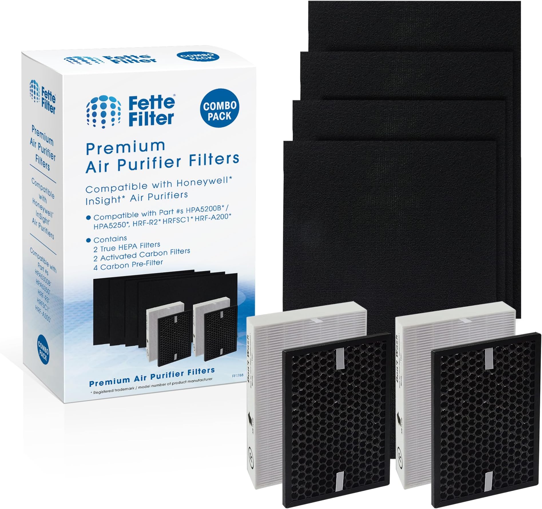 Amazon.com: Air Filter Replacement Kit Compatible with Rabbit Air A3 ...