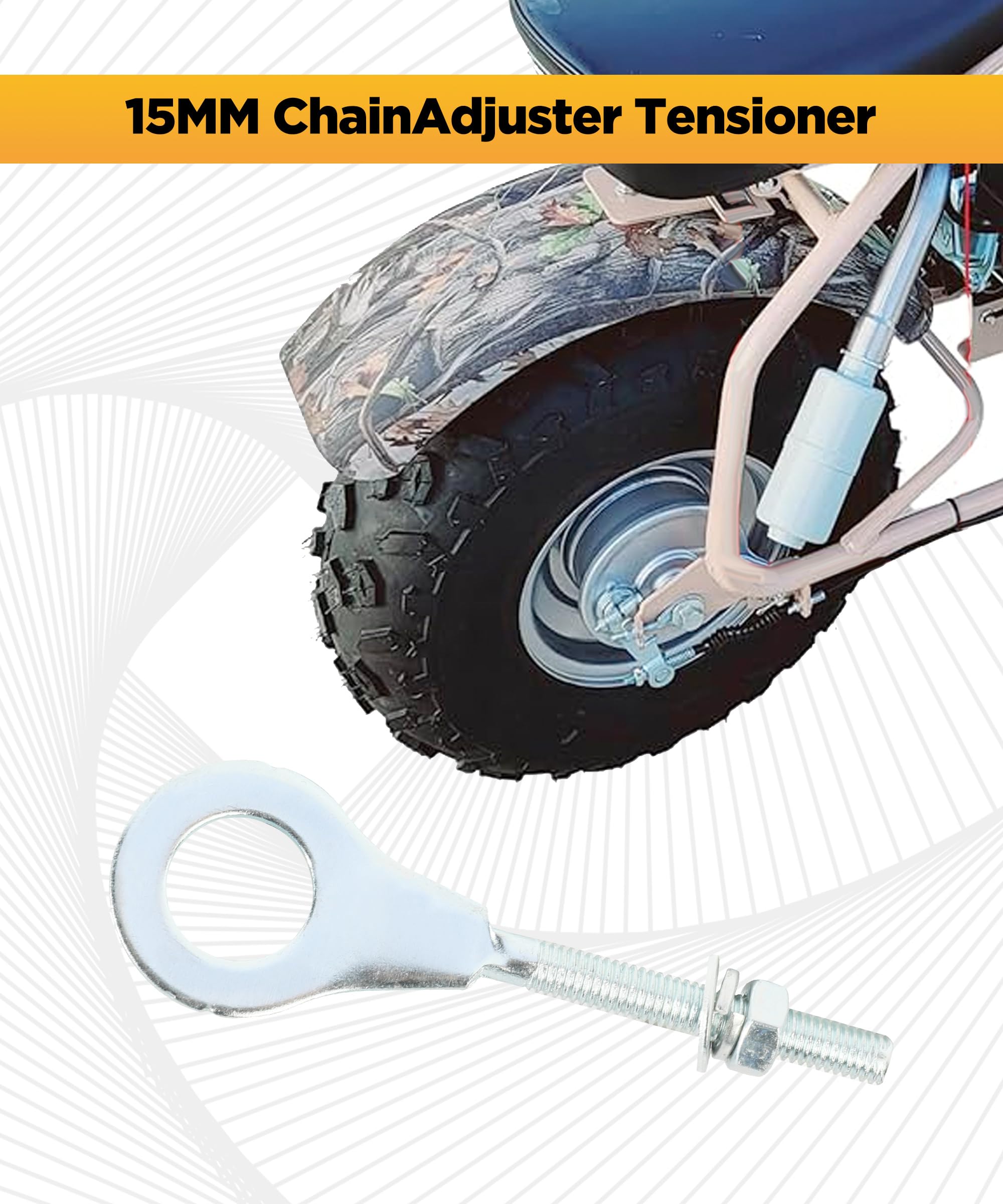Snapklik.com : 2PCS Mini Bike Chain Tensioner,Mini Bike Parts,Chain ...