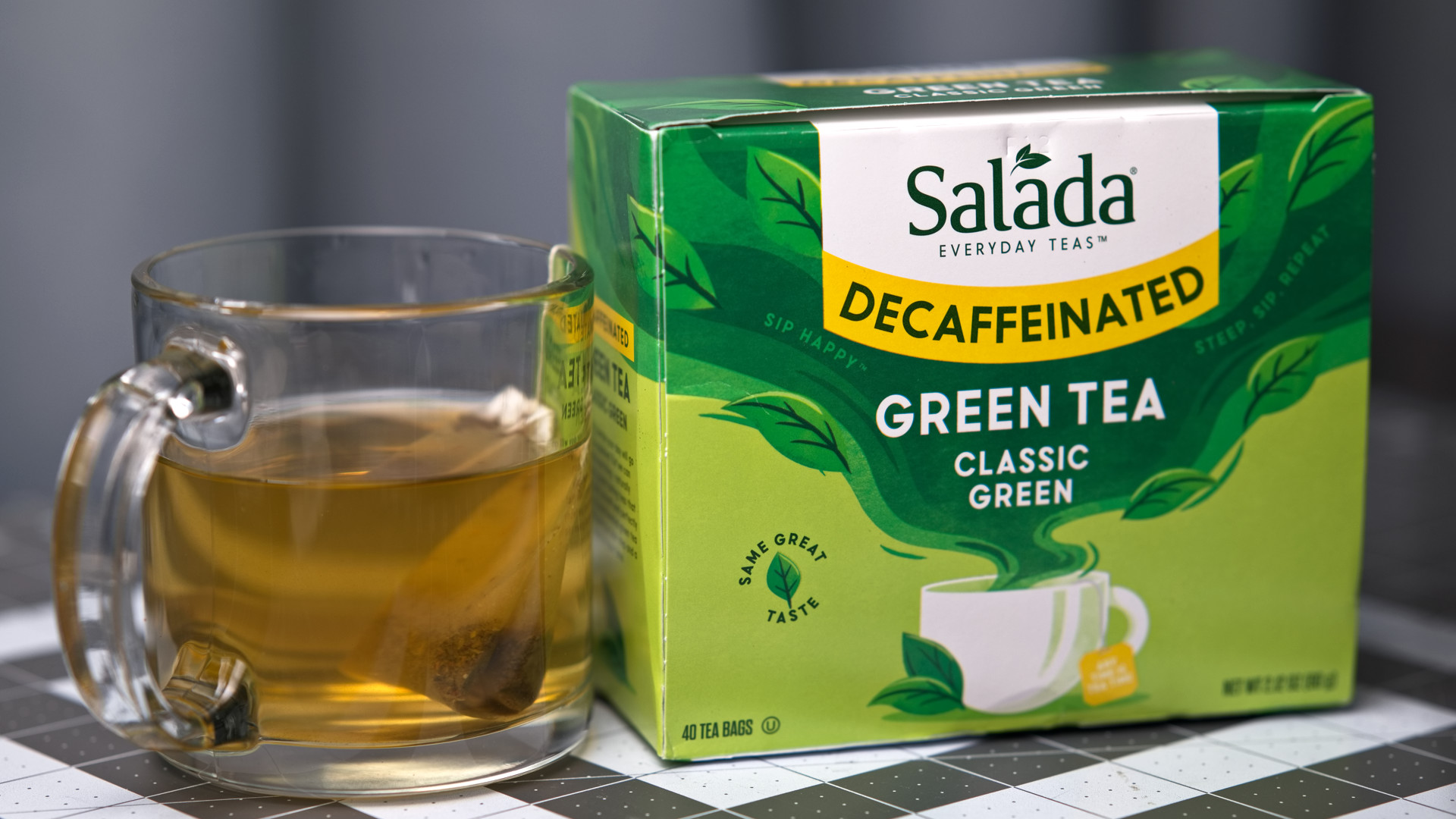 Watch Naturally Decaffeinated Salada Green Tea Overview on Amazon Live