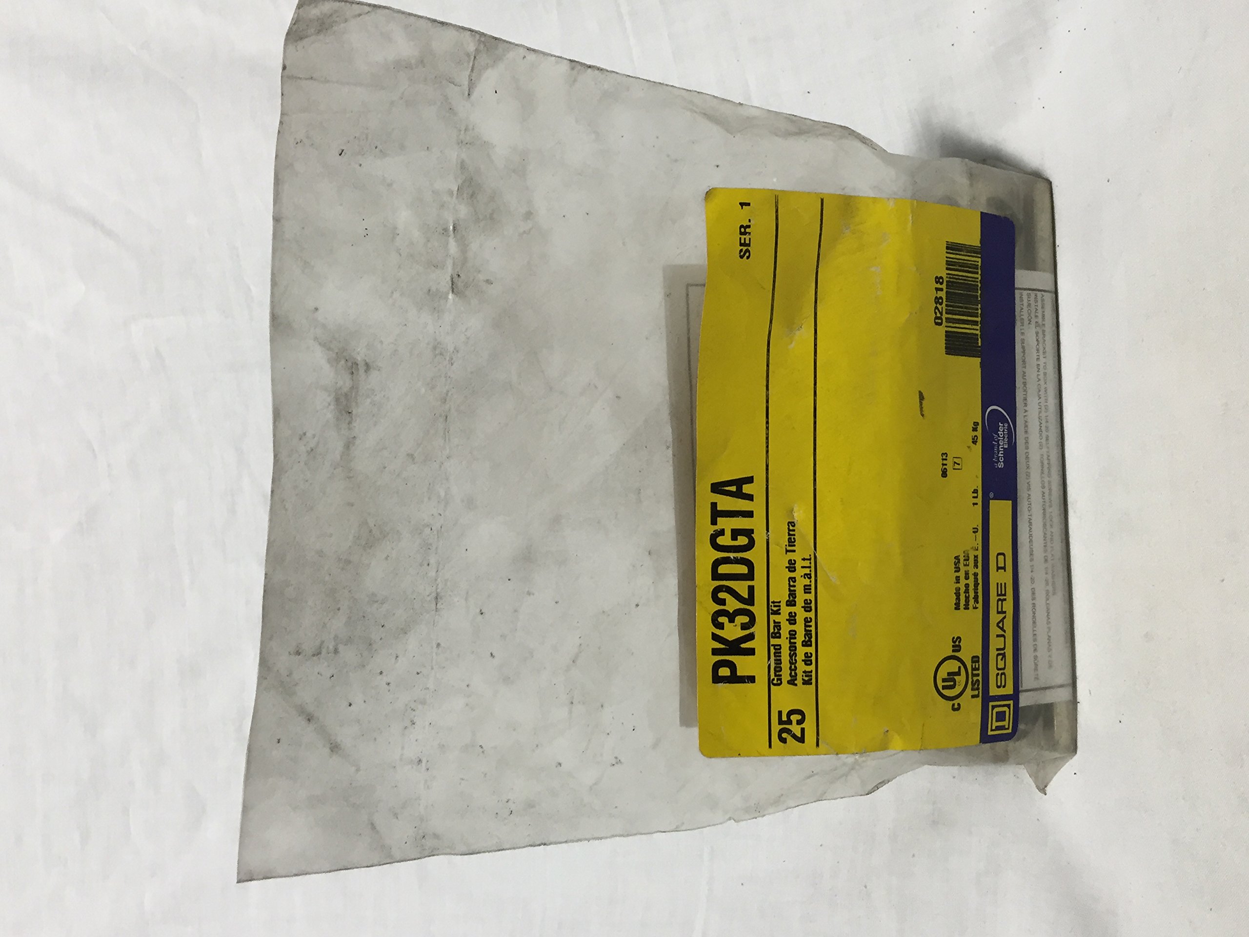 SCHNEIDER ELECTRIC PK32DGTA Kit de barra de tierra para panel de panel ...