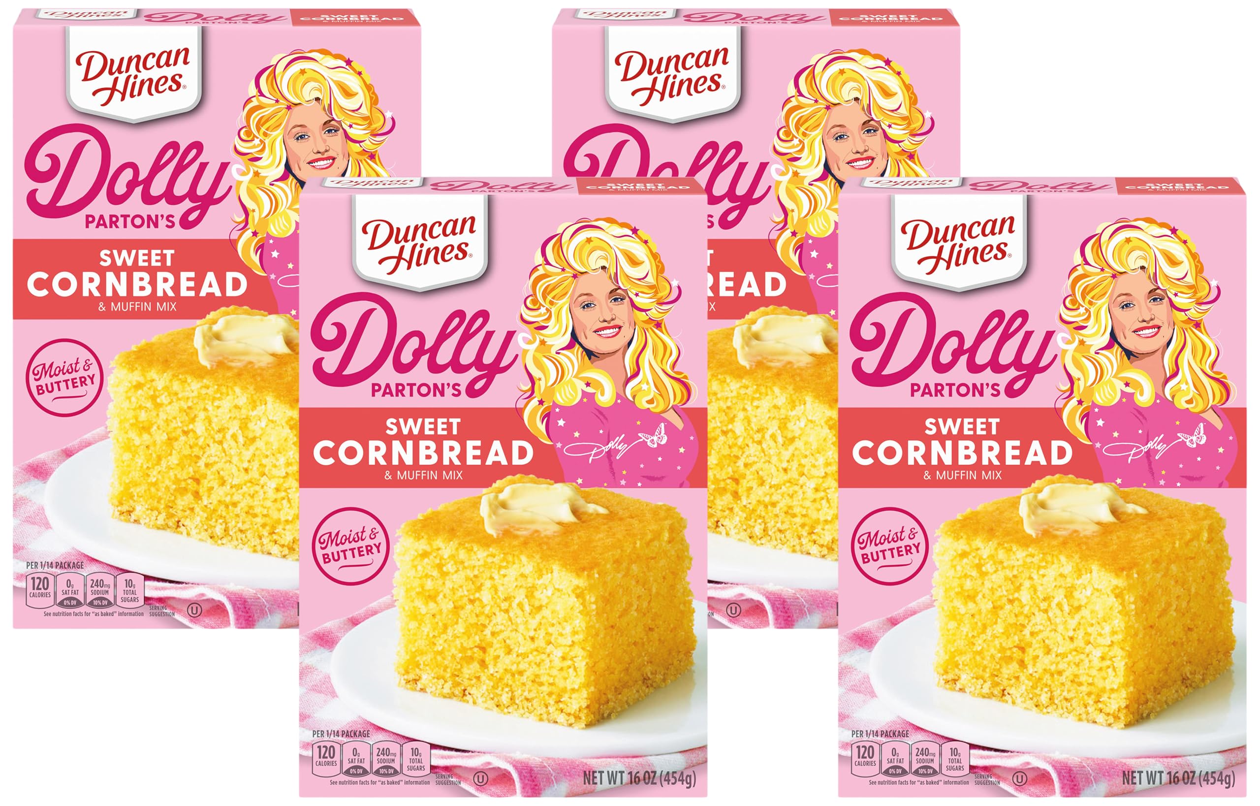 Snapklik.com : Duncan Hines Dolly Partons Sweet Cornbread & Muffin Mix ...