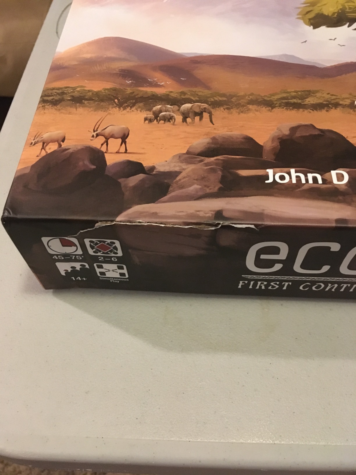 Amazon.com: Ecos: The First Continent Board Game, Build Nature and ...