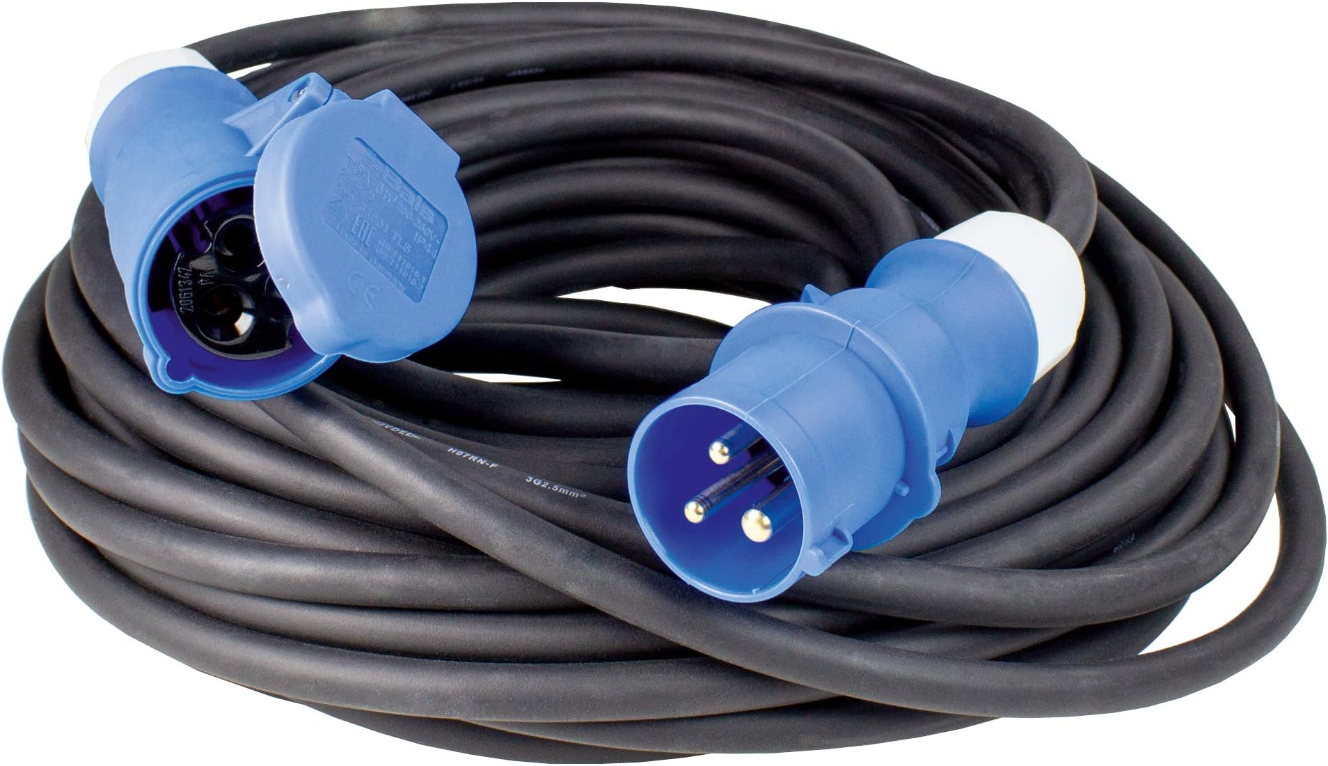 IntuiFlex 10m CEE Campingkabel Set - Camping Stromkabel H07RNF 3G2,5 ...