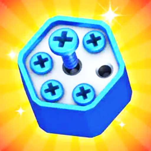 Screw Jam Hexa Color Sorting: Hexa Sort Screw_Unscrew Nuts & Bolts DIY ...