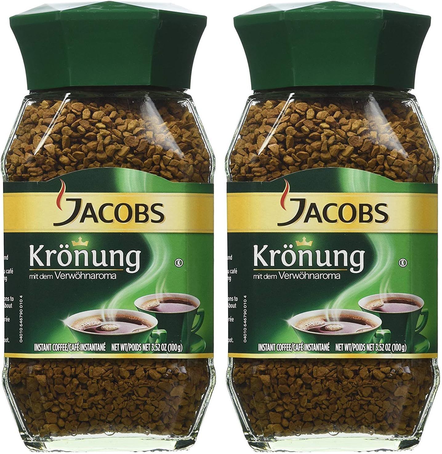 Amazon.com : Jacobs Kronung Instant Coffee 200 Gram / 7.05 Ounce (Pack ...
