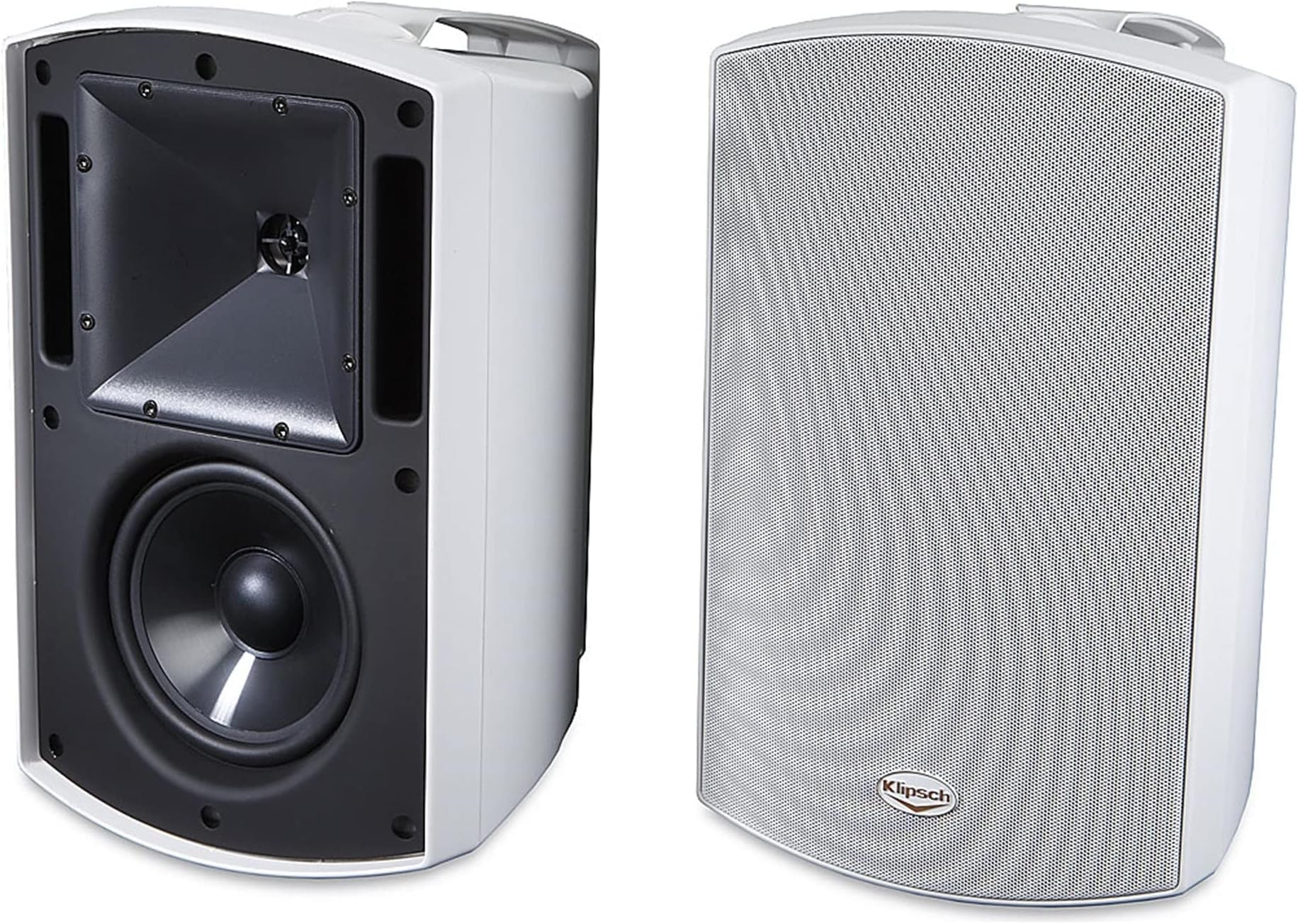 Amazon.com: Klipsch AW-525 Indoor/Outdoor Speaker - Black (Pair ...
